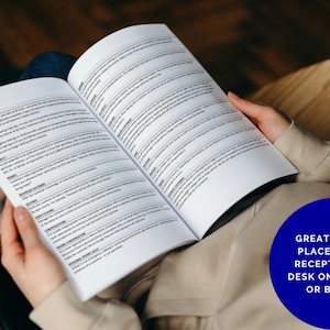 Receptionist Handbook Template: Front Desk Training Guide (word, Google ...