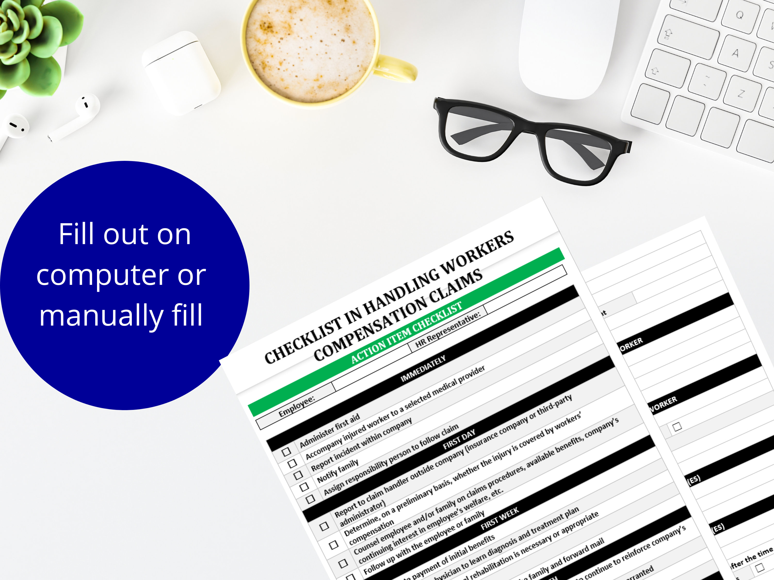 Comprehensive Workers' Comp Claims Checklist: Immediate to Ongoing ...