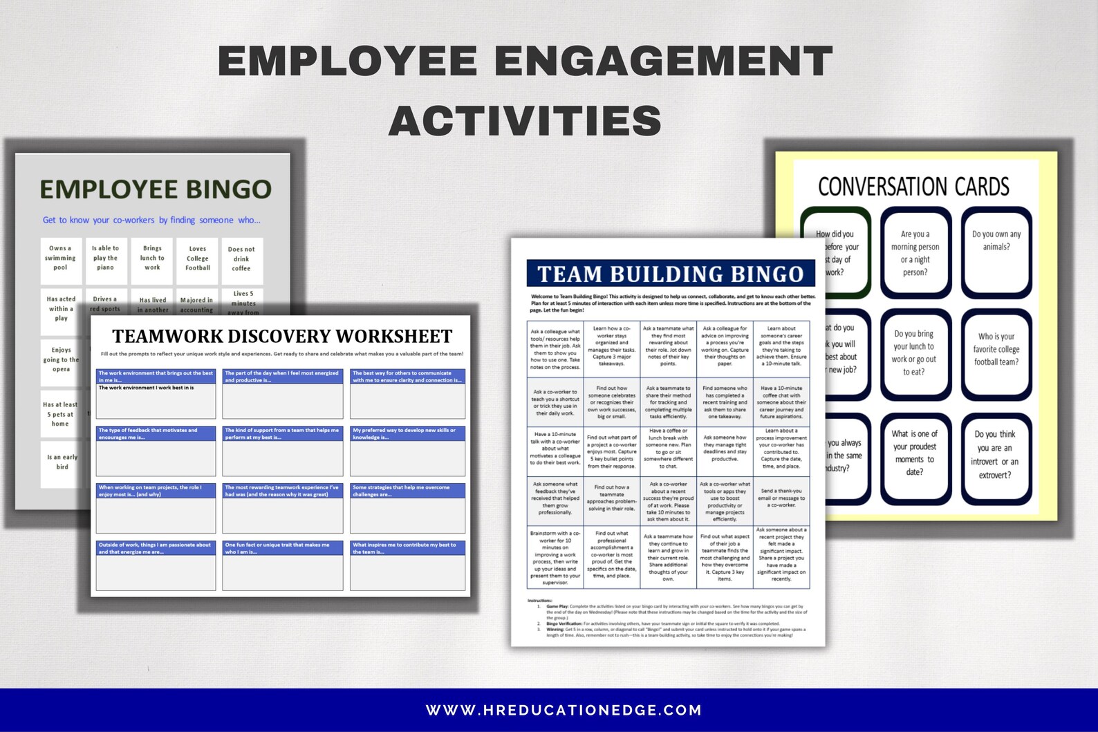 Employee Engagement HR Template Bundle: Editable Forms (digital ...