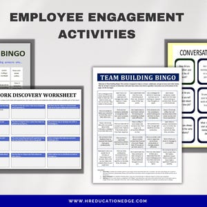 Employee Engagement HR Template Bundle: Editable Forms (digital ...