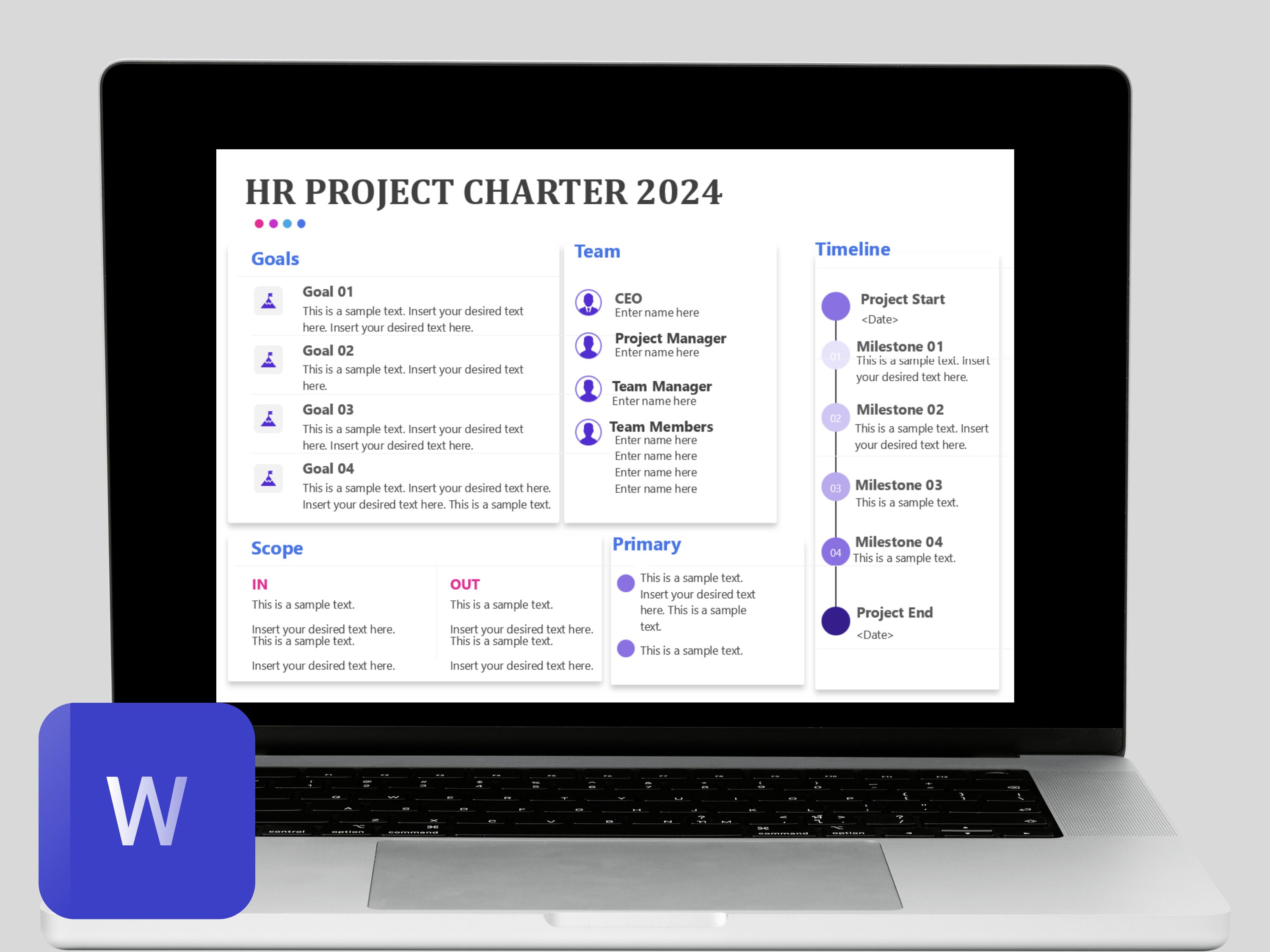 Comprehensive HR Project Charter Overview: Governance, Roadmap ...