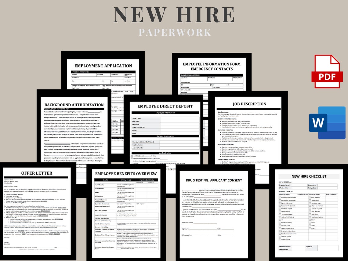 Employee Handbook Template Editable Canva must Know CANVA - Etsy