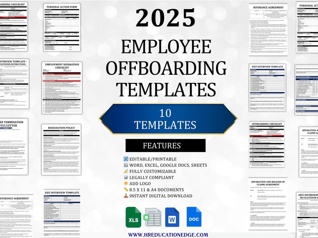 Employee Offboarding Templates & Termination Forms | Google Docs ...