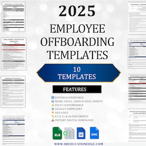 Employee Offboarding Templates & Termination Forms | Google Docs ...