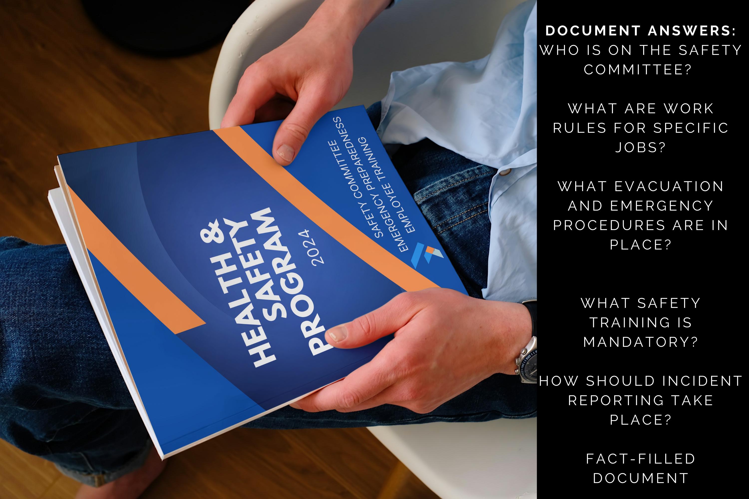 Workplace Safety Program | Employee Incident Reporting, Policies ...