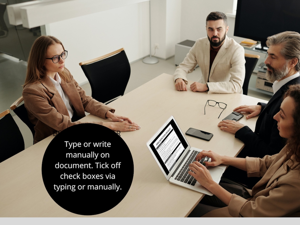 OSHA Inspection Checklist: Editable HR Template OSHA Standards ...