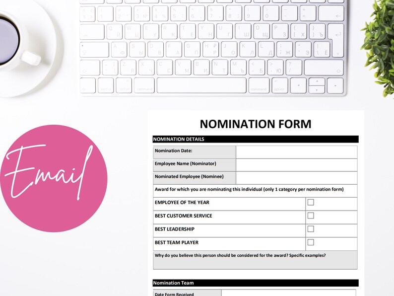 Employee Recognition Award Nomination Template - A Must-have HR ...