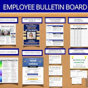 Hr Bulletin Board - Etsy