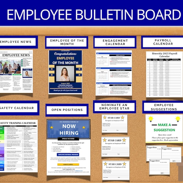 Safety Bulletin Board Ideas - Etsy