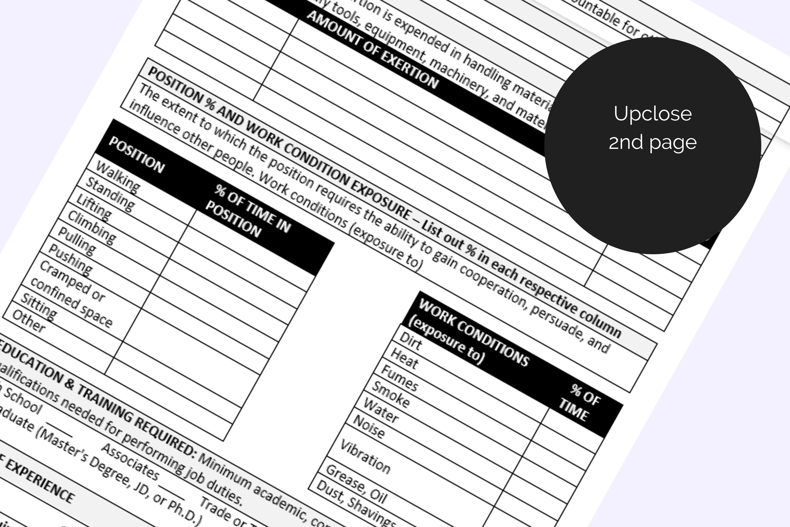 Job Analysis Template Job Description Development Tool Task Analysis job-analysis-template-job-description-development-tool-task-analysis