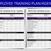 Training Needs Analysis Template Editable HR Form Employee Development ...