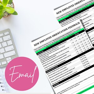 New Hire Orientation Survey Template: Employee Feedback (editable Word ...