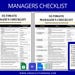 Manager Checklist: Team Oversight, Leadership Training (digital ...