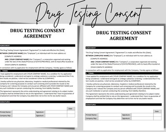 Drug Agreement - Etsy