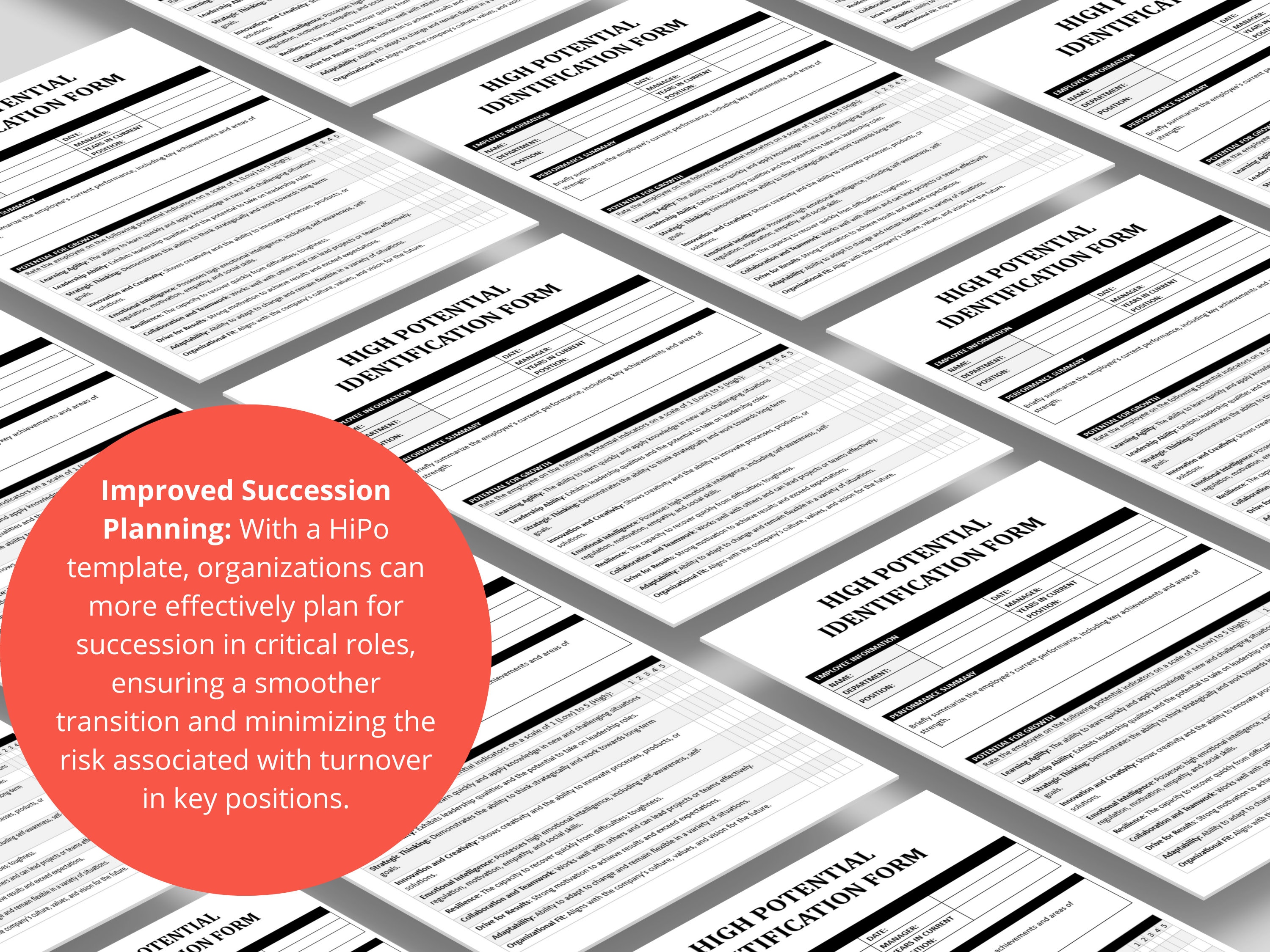 Hipo Identification Form | High-potential Employee | Top Talent ...