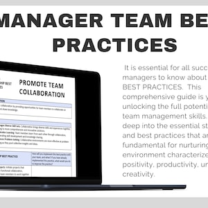 Team Leadership Workbook for Managers: HR Training (digital Download ...