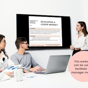 Manager Leadership Worksheet: HR Training Template (digital Download ...
