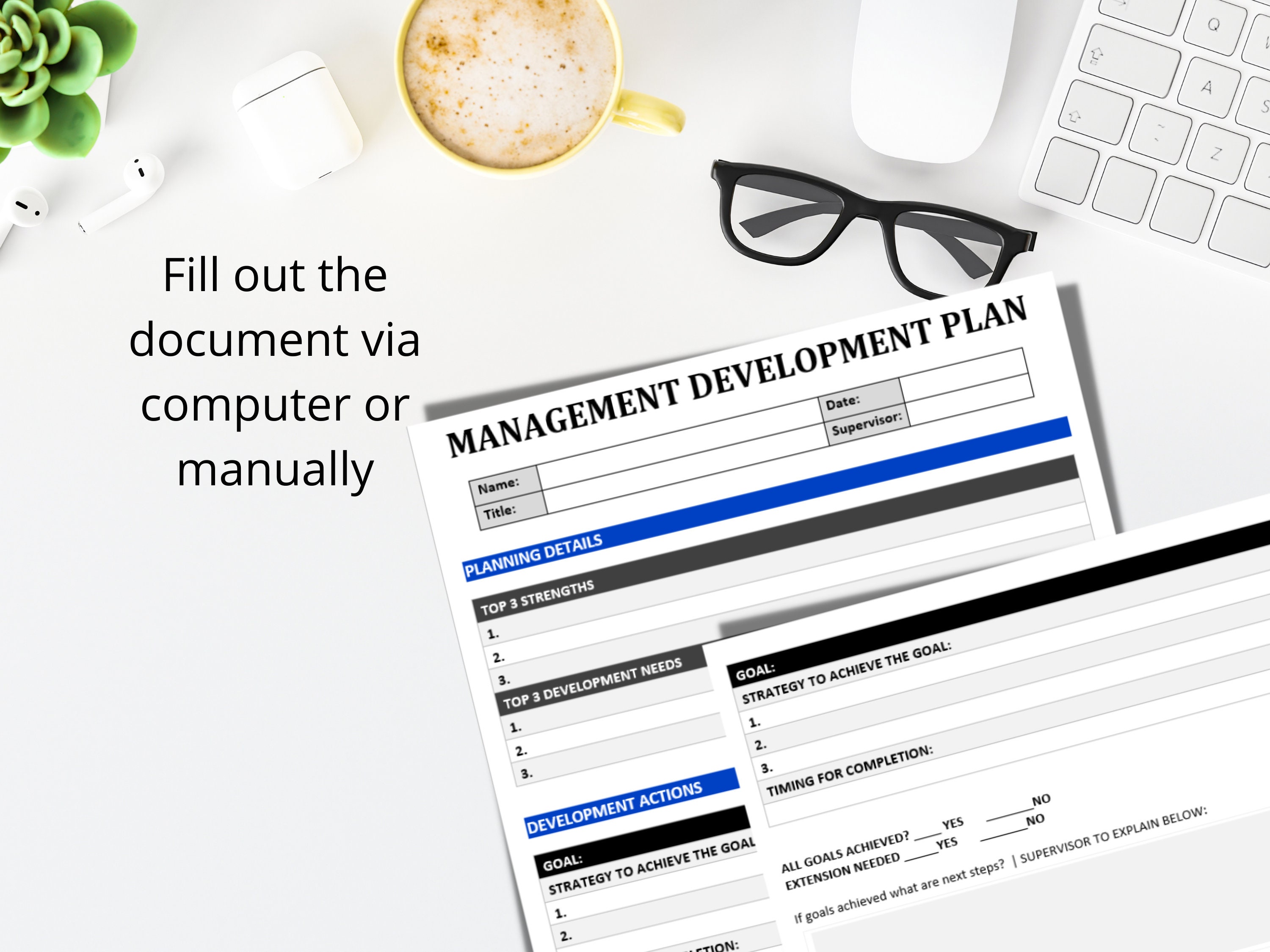 3-step Management Preparation Plan: Goals & Training Guide - Etsy