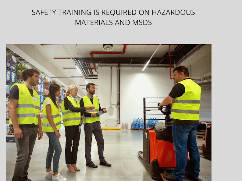 Comprehensive Safety Templates: Index of Hazardous Materials Editable ...