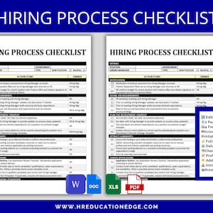 Hiring Process Checklist: Talent Acquisition & Onboarding, Top HR ...