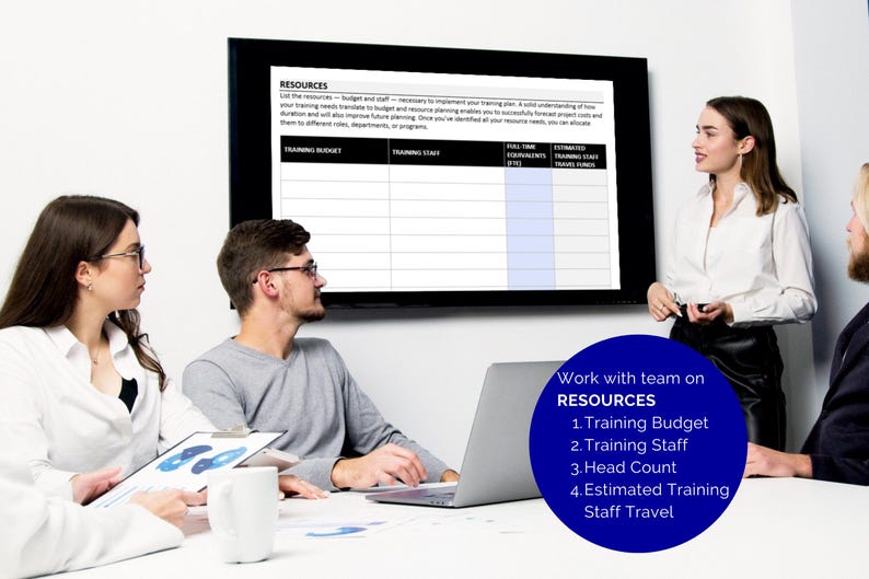 2025 Annual Training Plan Template: Corporate Employee Development (MS ...