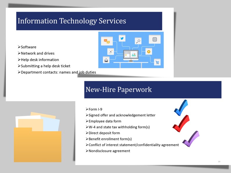 New Hire Orientation Powerpoint Template Editable Onboarding ...