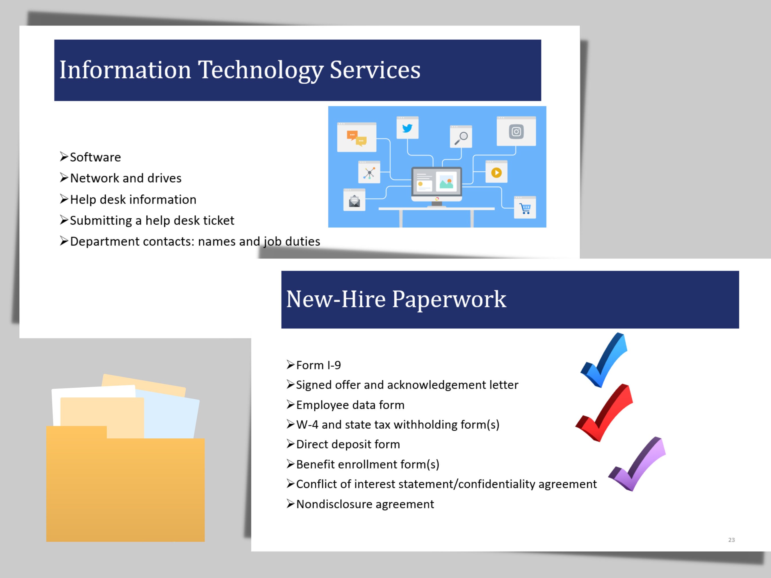 New Employee Orientation Powerpoint Template