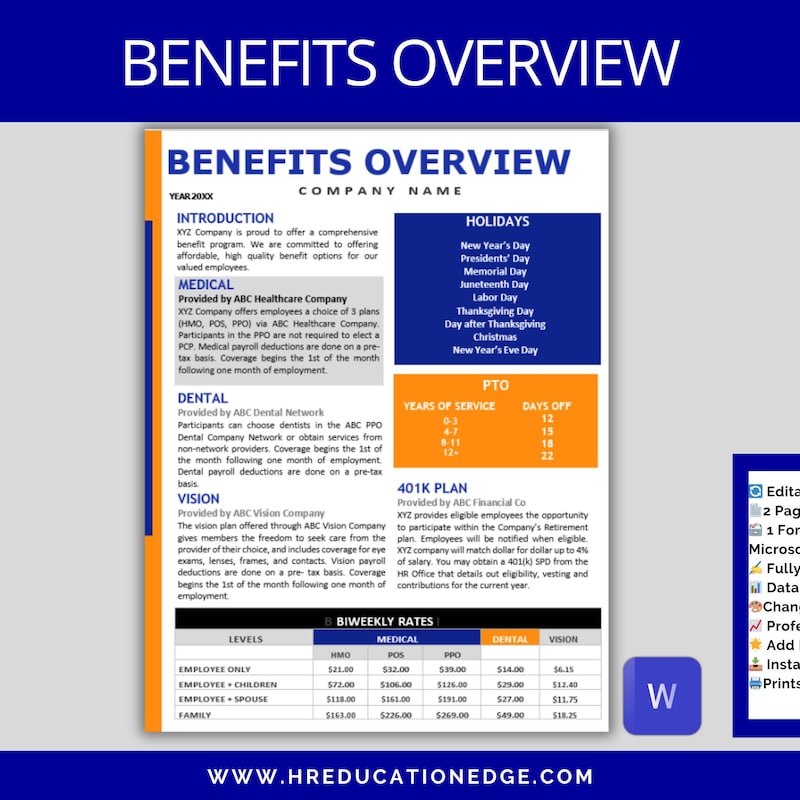 Hr Flyer Templates - Etsy