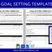 Employee Goal Setting Sheet: Performance Management Template (digital ...