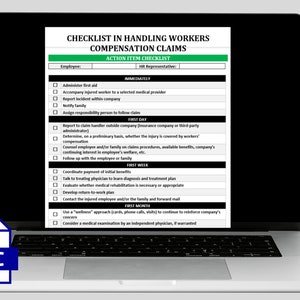 Comprehensive Workers' Comp Claims Checklist: Immediate to Ongoing ...