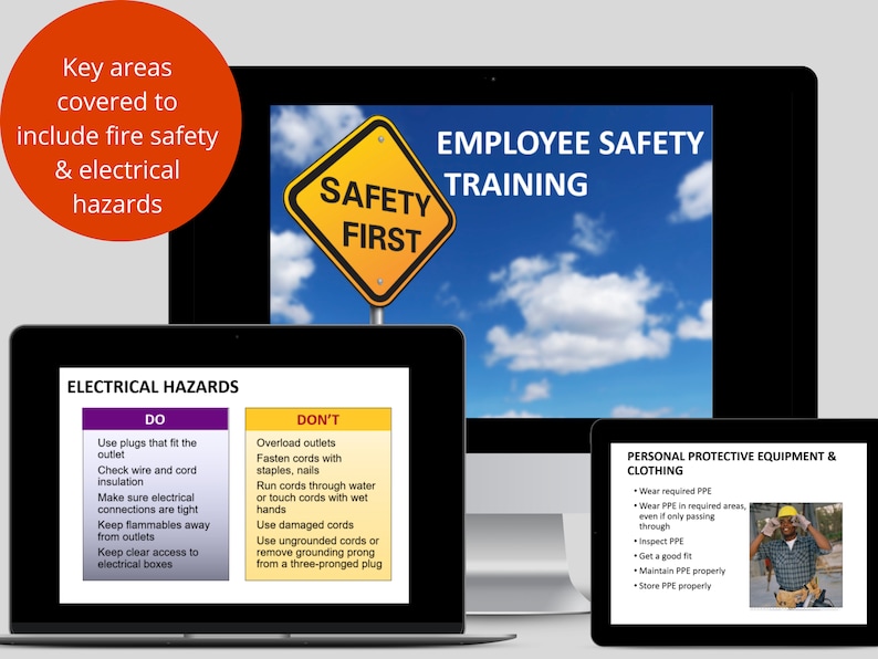 Employee Safety Training Powerpoint: OSHA, New Hire Orientation ...