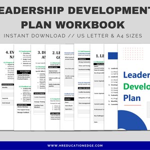 Leadership Development Plan Workbook: HR Career Roadmap (digital ...