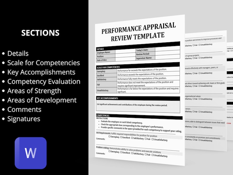 Performance Appraisal Template: Streamline Employee Evaluations ...