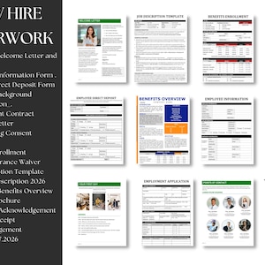 HR Template Toolkit Bundle: 200+ HR Forms, Checklists, & Policies ...