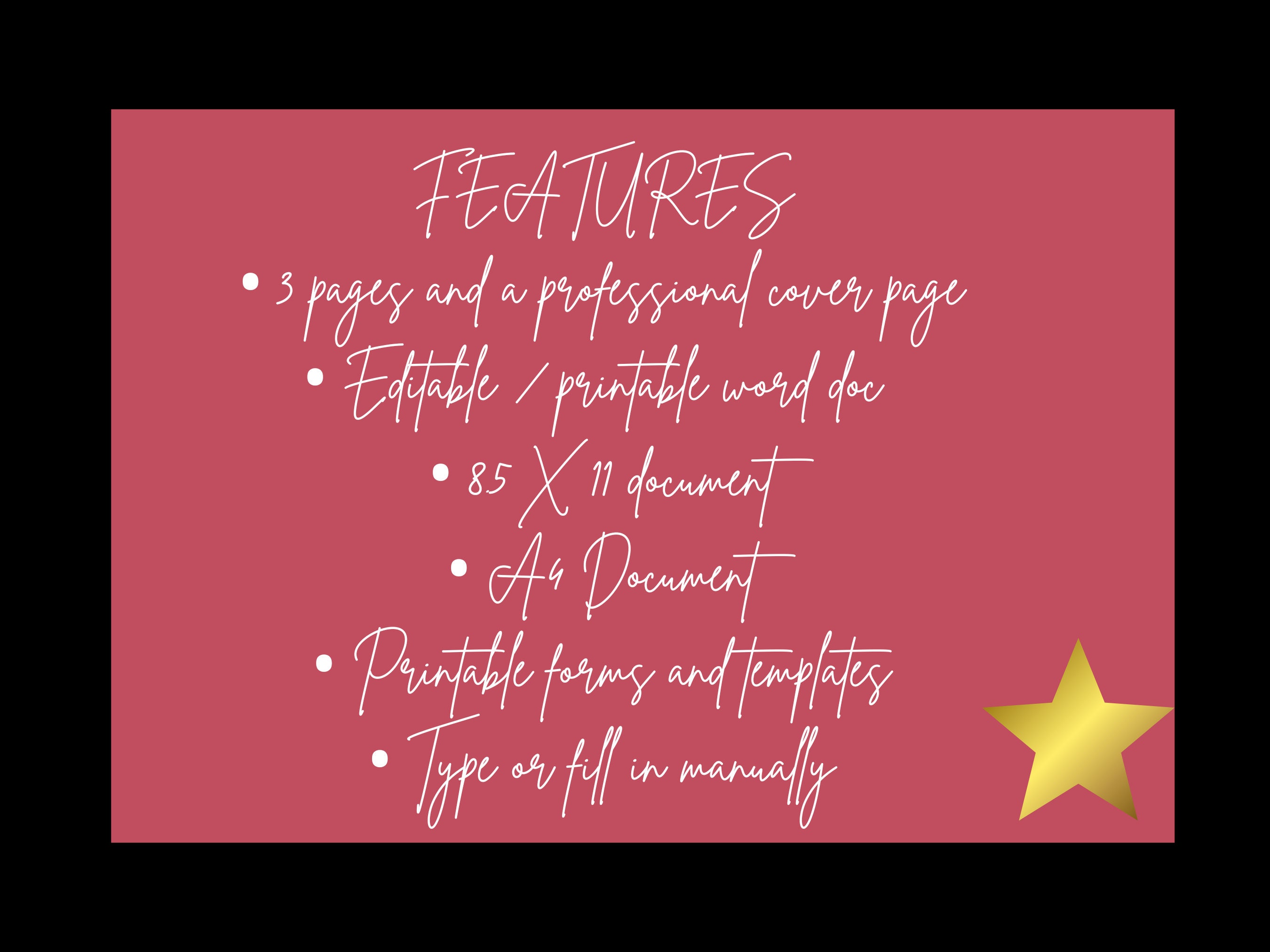 SOP Template Standard Operating Procedure Human Resources - Etsy