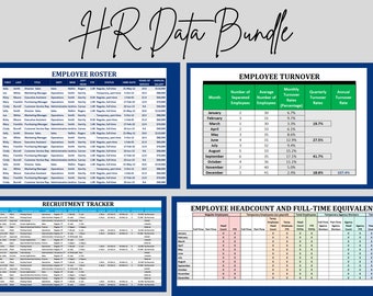 Hr Data Bundle - Etsy