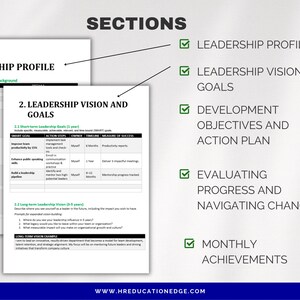Leadership Development Plan Workbook: HR Career Roadmap (digital ...
