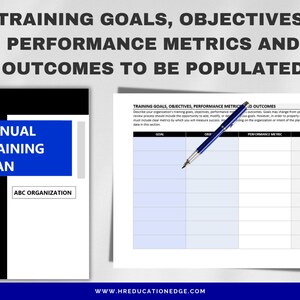 2025 Annual Training Plan Template: Corporate Employee Development (MS ...