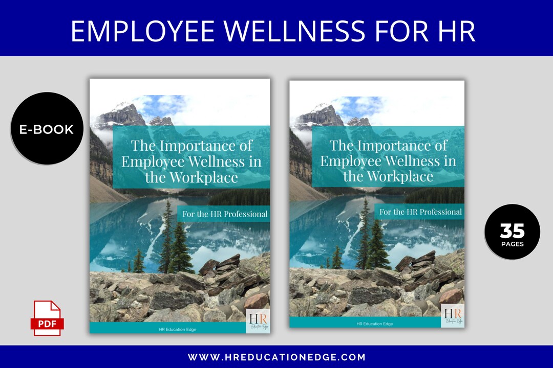 Workplace Wellness Program E-book: HR Employee Benefits (PDF) - Etsy
