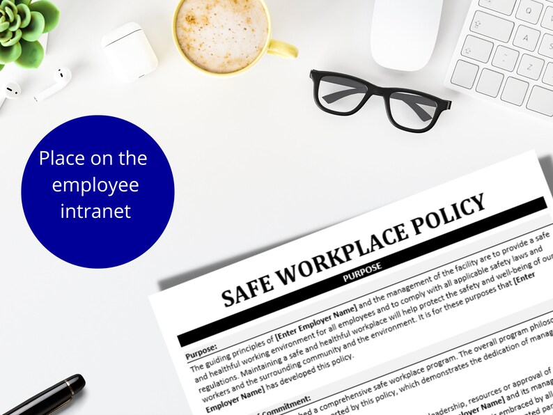 OSHA Compliance: Safe Workplace Policy Template (digital Download) - Etsy