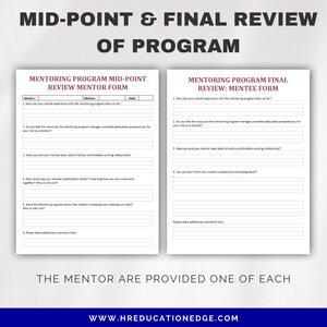 Mentorship Program Toolkit: Mentor & Mentee Resources (digital Download ...
