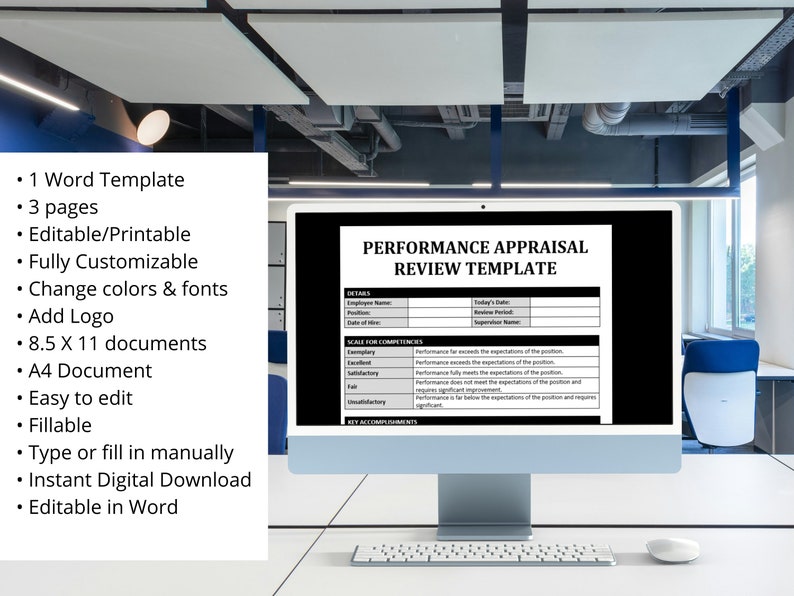 Performance Appraisal Template: Streamline Employee Evaluations ...