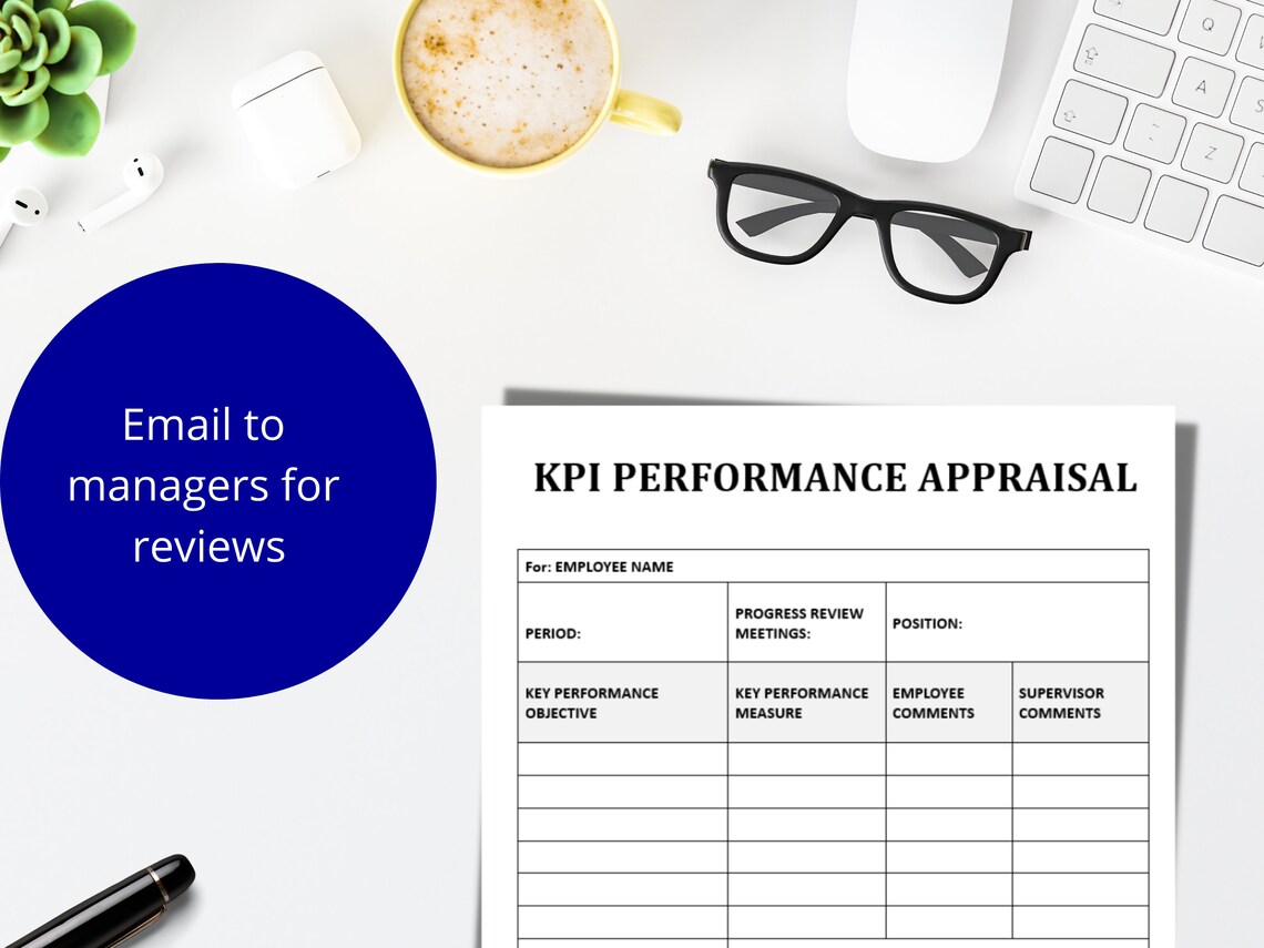 KPI Performance Appraisal: Employee Performance Periodic - Etsy