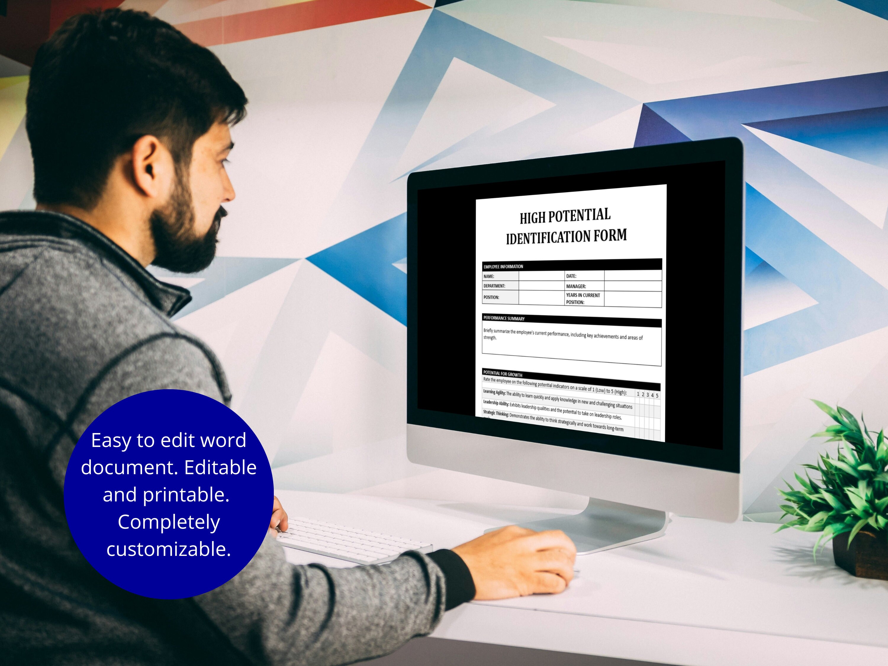 Hipo Identification Form | High-potential Employee | Top Talent ...