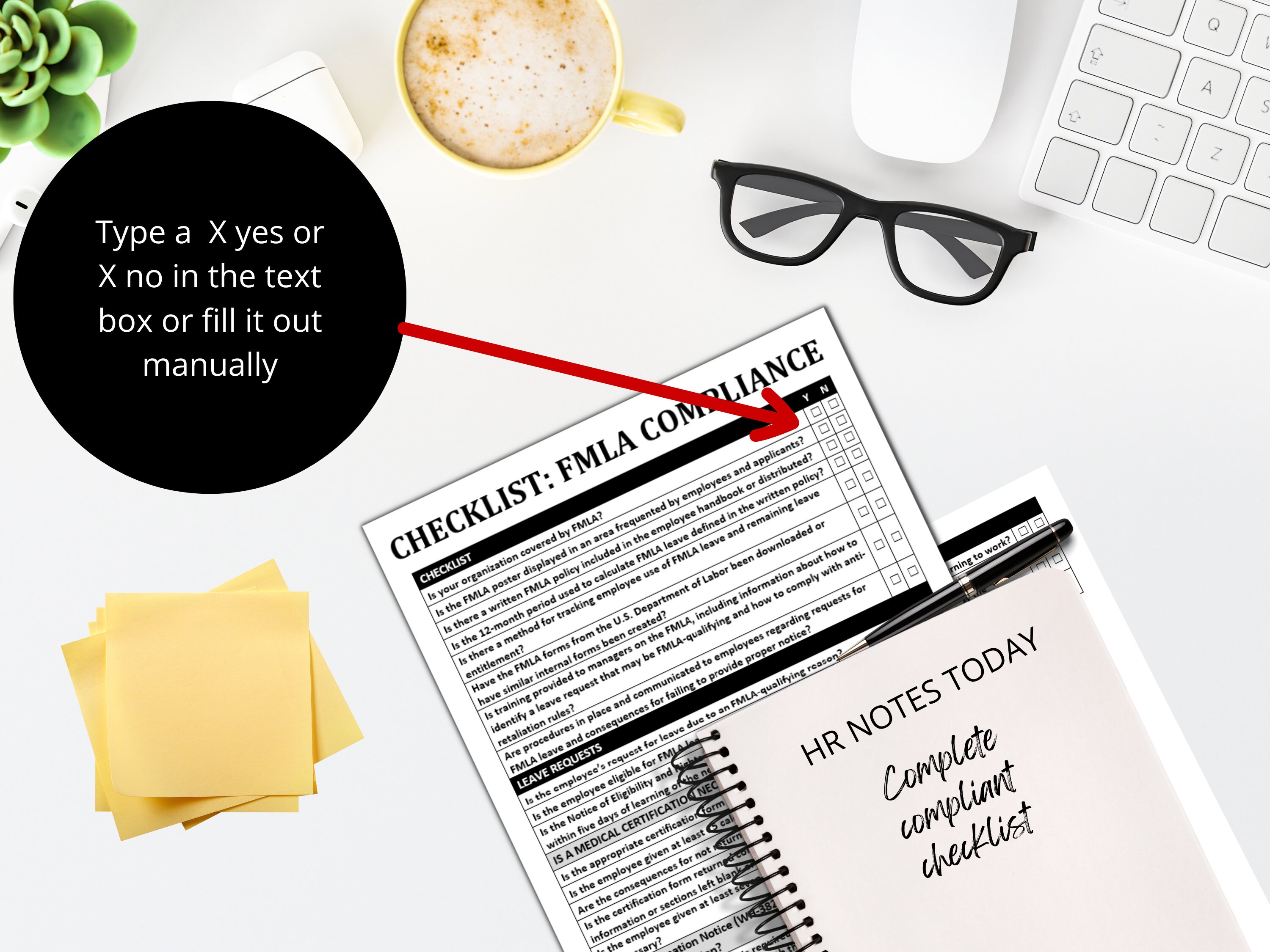 FMLA Compliance Checklist: Editable HR Template (digital Download) - Etsy