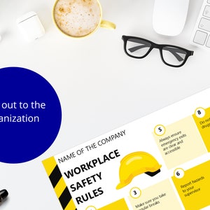 Employee Safety Rules Template: HR Safety Training (editable Word ...