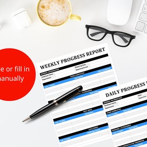 Employee Daily/weekly Reports: Tasks/projects/activity | HR Templates ...