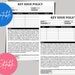 Key Issue Policy HR Template: Editable Employee Form (8.5x11 & A4) - Etsy