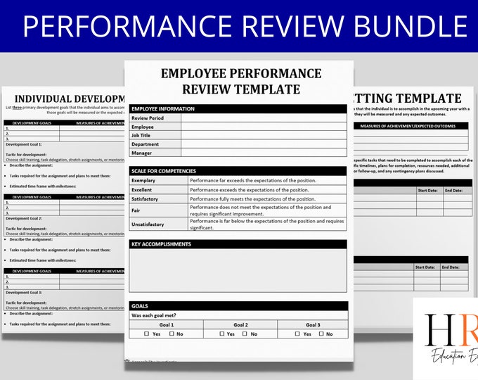 Employee Performance Review, Employee Performance Review Template ...
