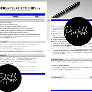 Employee Reference Phone Script - HR Template for Job Recommendations ...